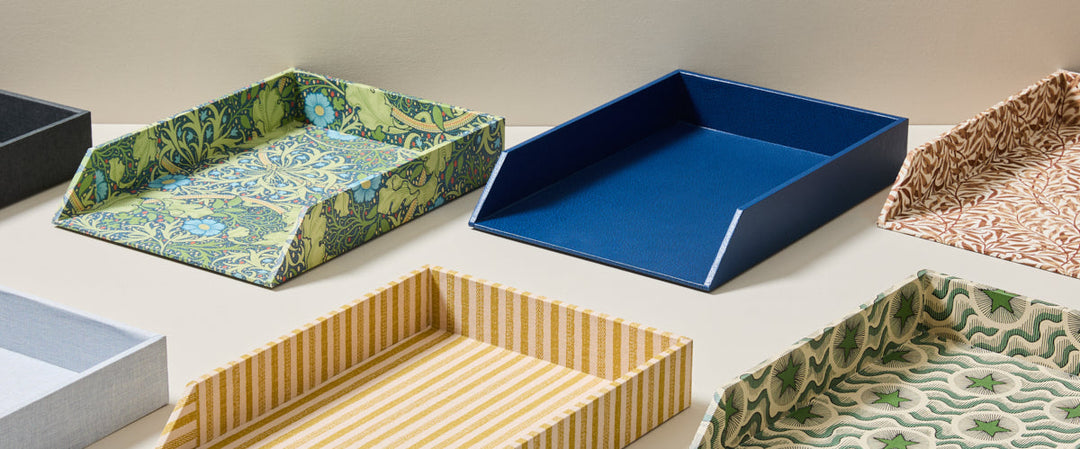 Stackable Letter Trays | Pretty Document Mail Trays | HARRIS & JONES LTD