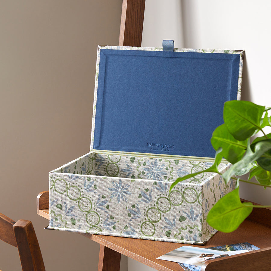 Custom Fabric Keepsake Boxes l Made Bespoke | HARRIS & JONES LTD