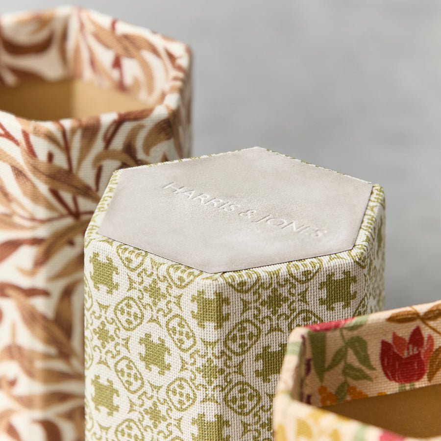 Luxury Pen Pots l Bespoke Decorative Fabric Stationery | Handmade UK ...