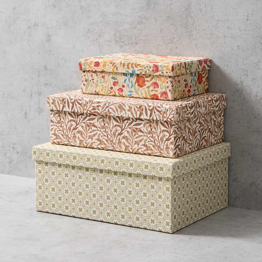 Decorative Fabric Storage Boxes l Luxury Storage Boxes with Lids ...