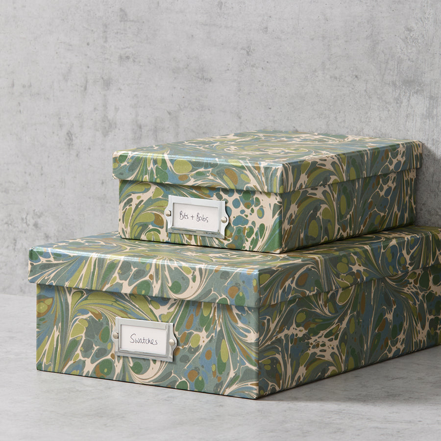 Designer Storage Box Set l Set of Two or Three | HARRIS & JONES LTD