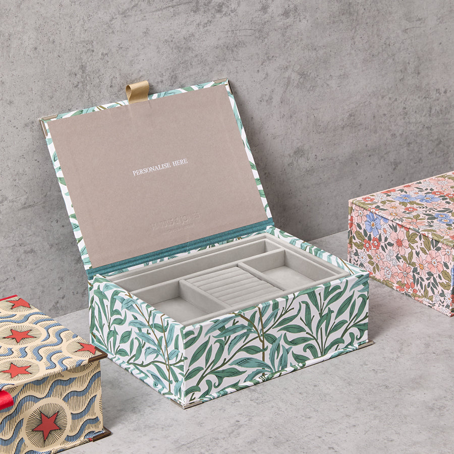 Designer Jewellery Box | Personalised | HARRIS & JONES LTD