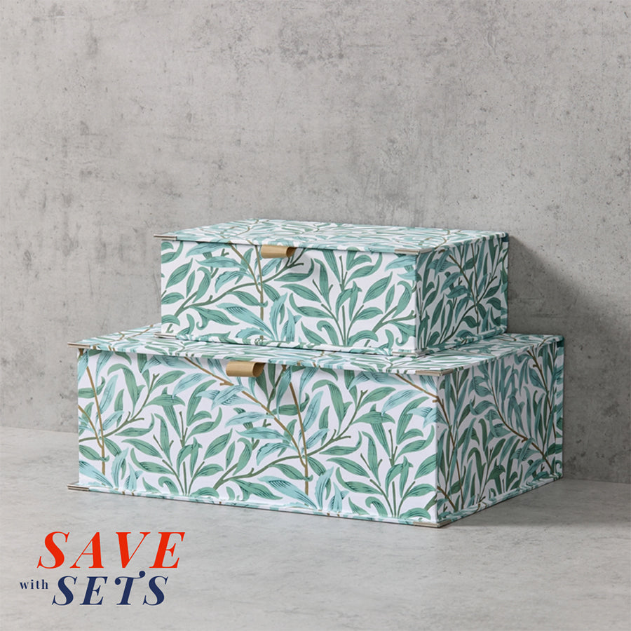 Designer Keepsake Stackable Box Set | Set of Two | HARRIS & JONES LTD