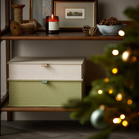 Fabric Box Files | Personalised Box File Organiser | HARRIS & JONES LTD