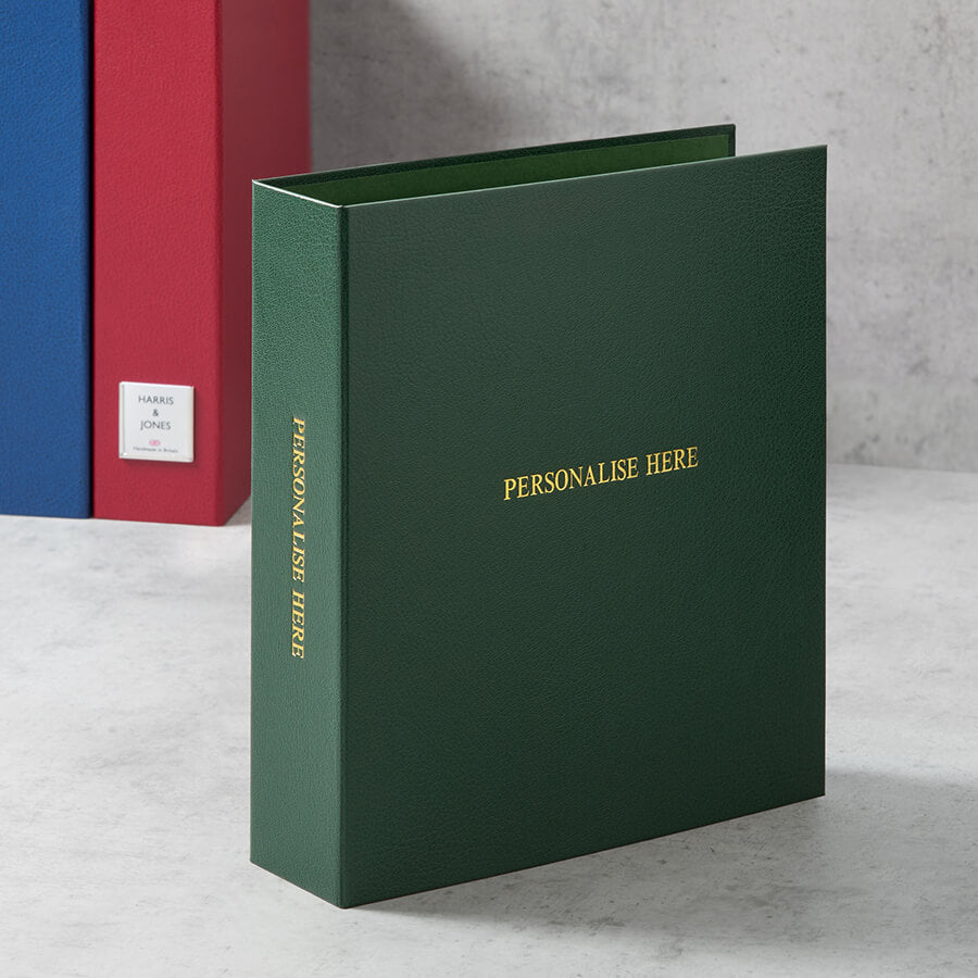 Personalised A4 and A3 Lever Arch Files | Made in the UK | HARRIS ...