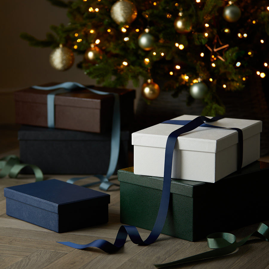 Faux Leather Boxes l Luxury Customisable Storage Boxes with Lids ...