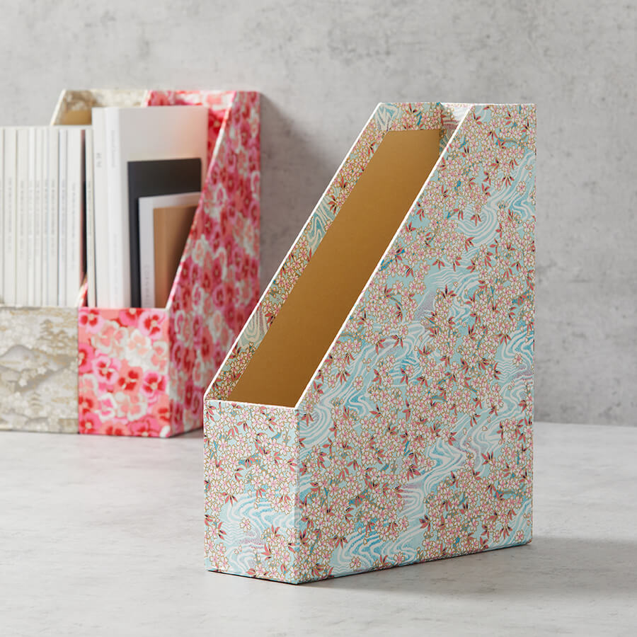 Patterned Magazine Files | Pretty File Holders | Handmade in the UK ...