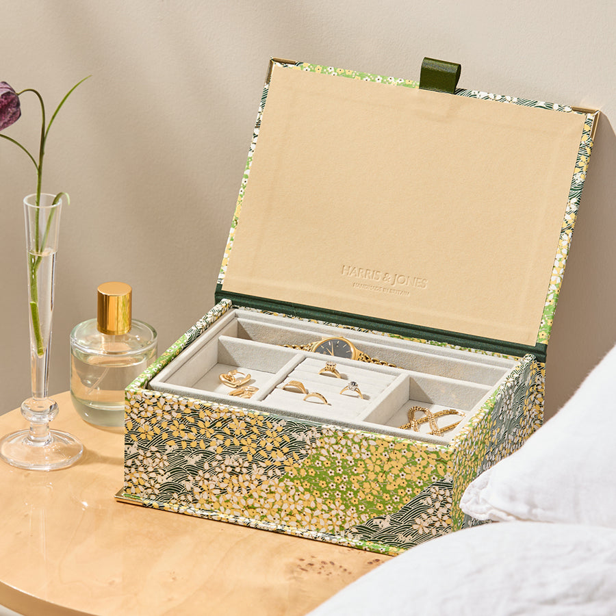 Patterned Jewellery Box | Personalised | HARRIS & JONES LTD