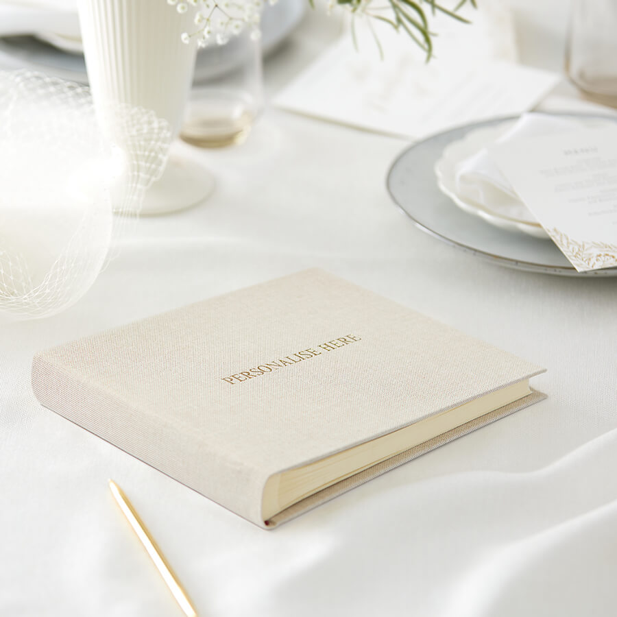 Personalised Wedding Guest Book l Personalise Yours Today | HARRIS ...